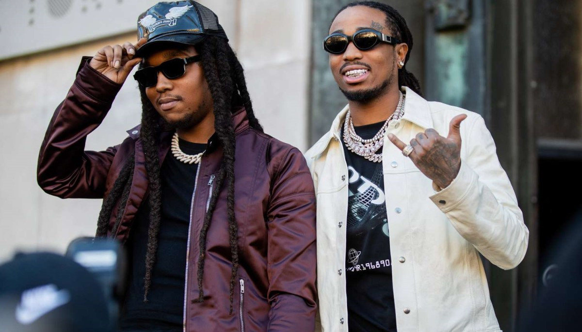Quavo seen shopping in public before performing tribute to the late ...