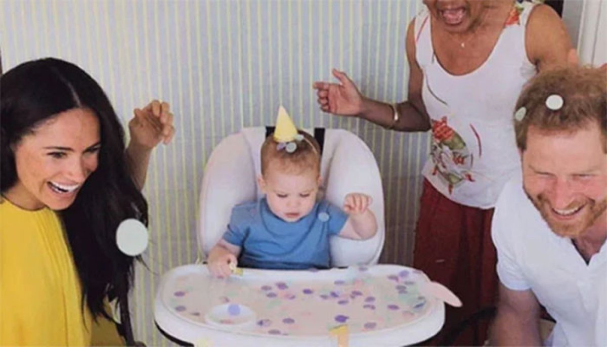 BTS look at Archie's birthday party