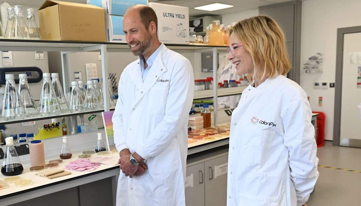 Prince William and Cate Blanchett unite for climate action at UK Lab