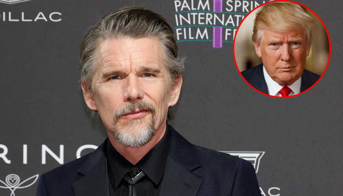 Ethan Hawke references Shakespeare when talking about Trump