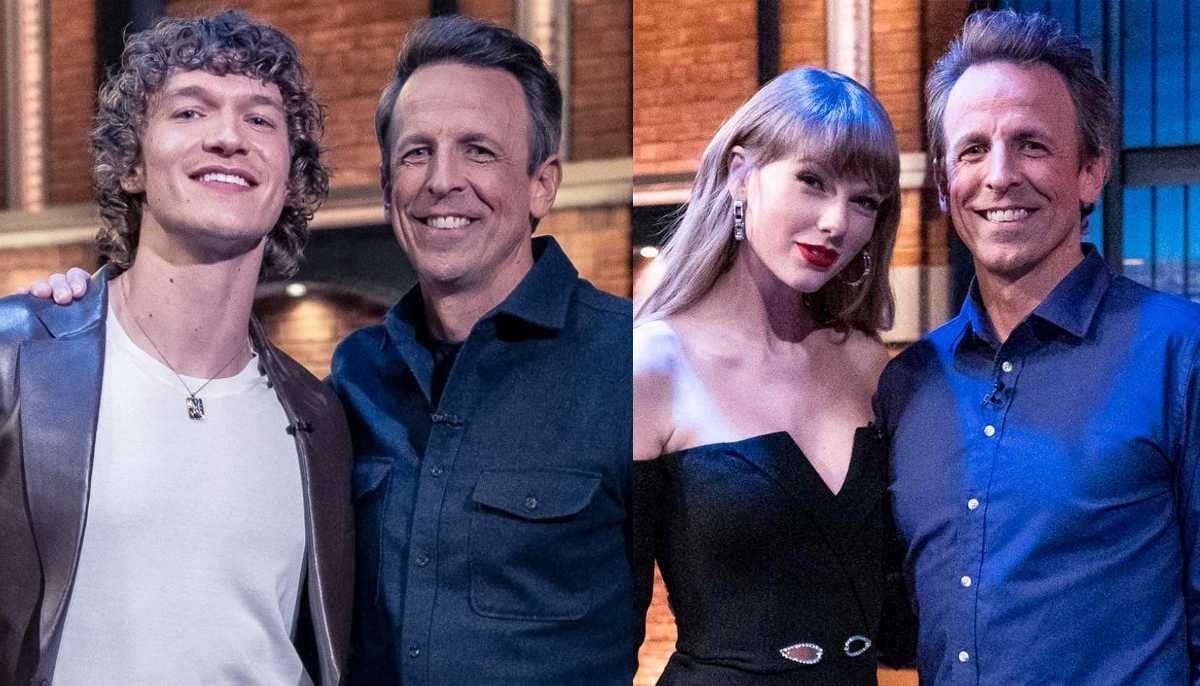 Seth Meyers explains Connor Storrie’s fame with Taylor Swift example