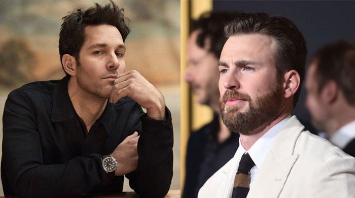 Chris Evans asks co-star Paul Rudd about the size of his male member ...