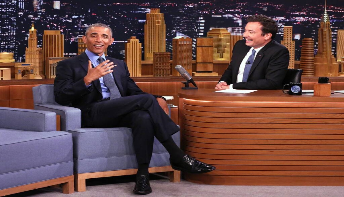 Barack Obama and Jimmy Fallon discuss settle the NYC-Chicago pizza debate
