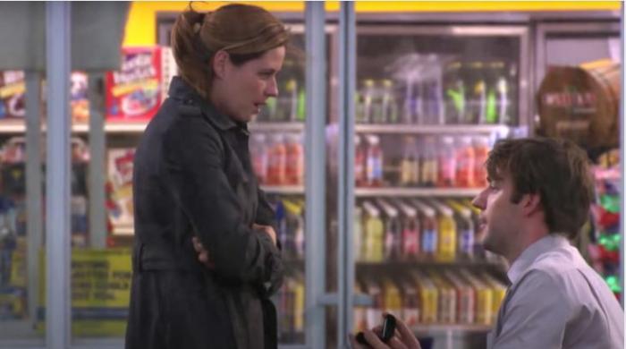 Jim and Pam's famous proposal scene from 'The Office' took $250k to ...