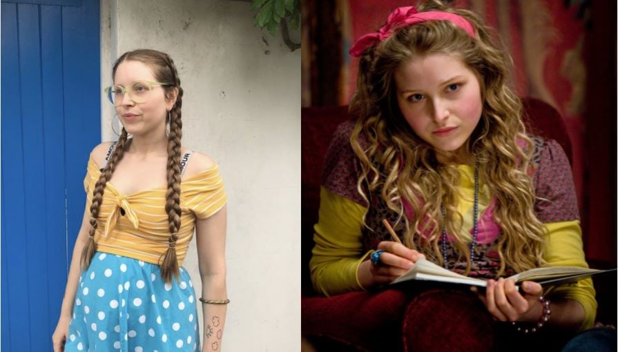 Jessie Cave says she was 'treated like a different species' on Harry ...