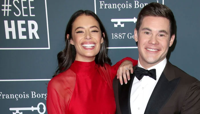 Adam Devine, Chloe Bridges exchange vows in an intimate ceremony