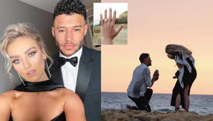 Perrie Edwards and Alex Oxlade-Chamberlain are engaged