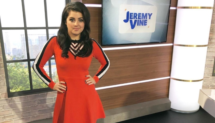 Storm Huntley of Jeremy Vine show embraces motherhood