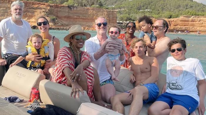 Chunky baby legs: Eve Jihan Cooper gives sneak peek of her holidays ...