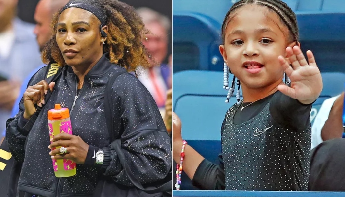Serena William's 4-year-old daughter pays her adorable tribute at US Open