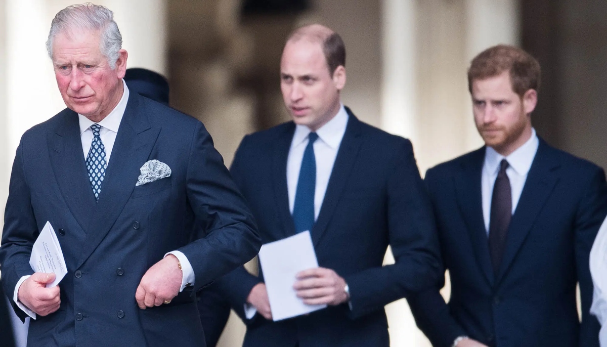 King Charles III extends his support to his sons Prince William, Prince ...