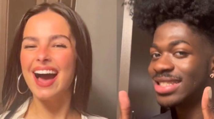 Lil Nas X pens his name on Addison Rae's chest, clip goes viral - The ...