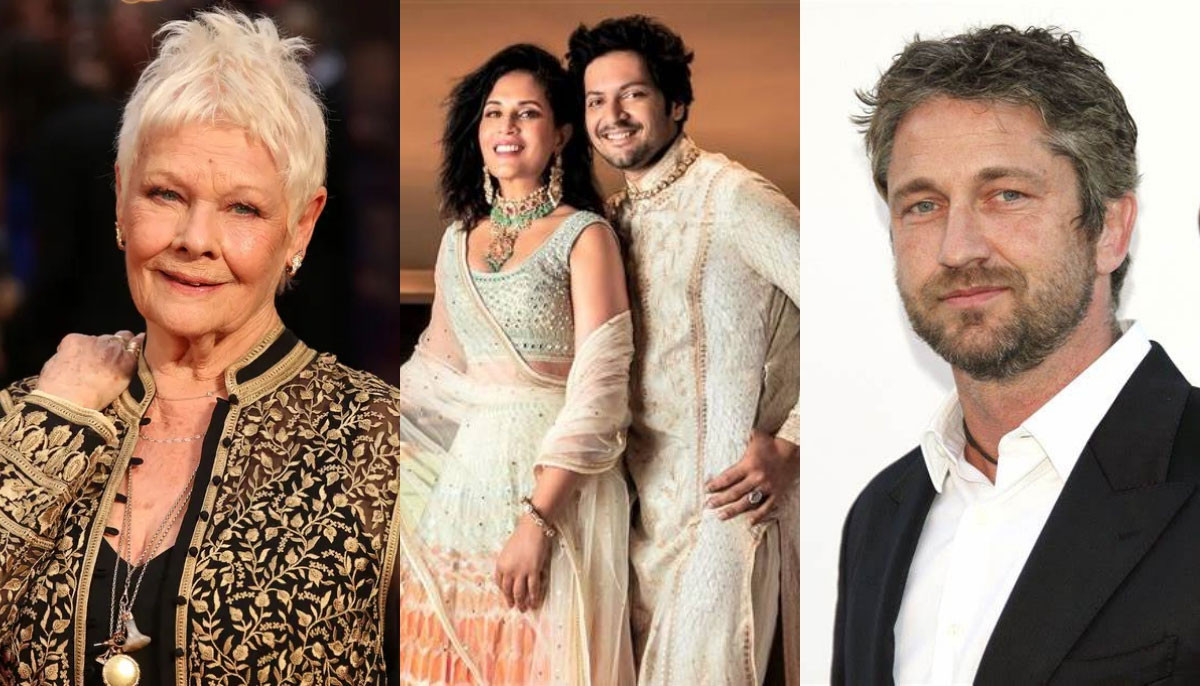 Judi Dench Gerard Butler To Attend Indian Wedding