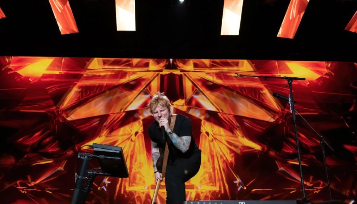 Ed Sheeran back in U.S after four years