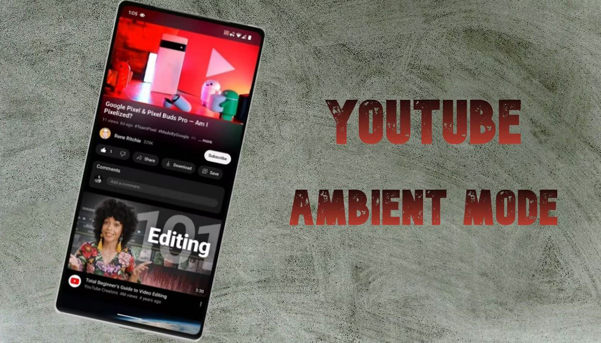 What is YouTube ambient mode?