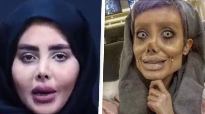 Angelina Jolie, Iran’s Zombie version shows REAL face after setting ...