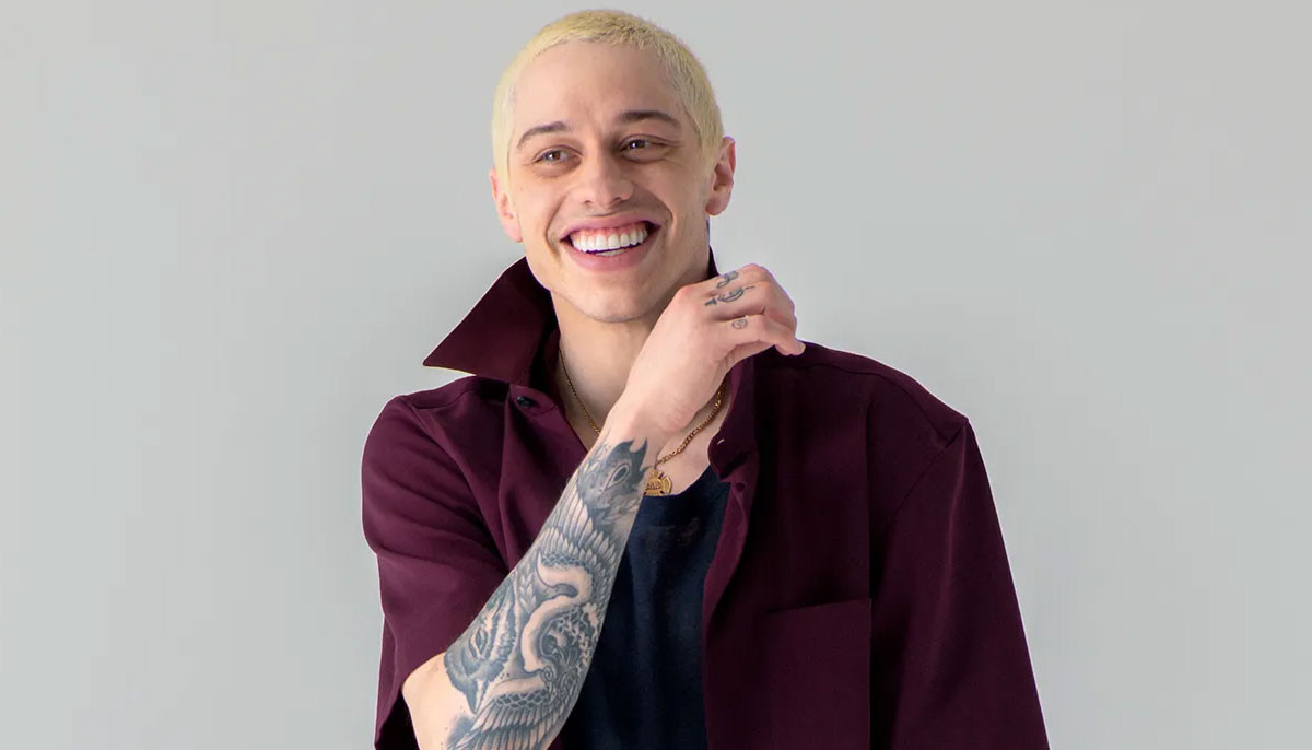 Pete Davidson says goodbye to platinum- blond hair