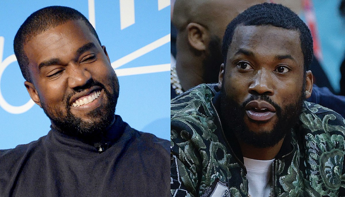 Meek Mill INDIRECTLY replies Kanye West laughing at him