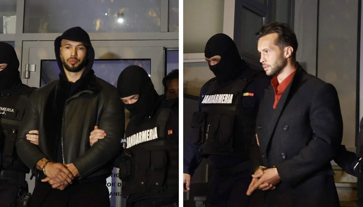 Andrew Tate, Tristan Tate released after arrest for human trafficking?