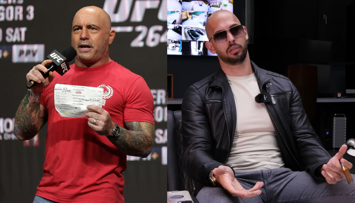 Joe Rogan: Andrew Tate's 'misogynistic' ideology 'resonates with young men'