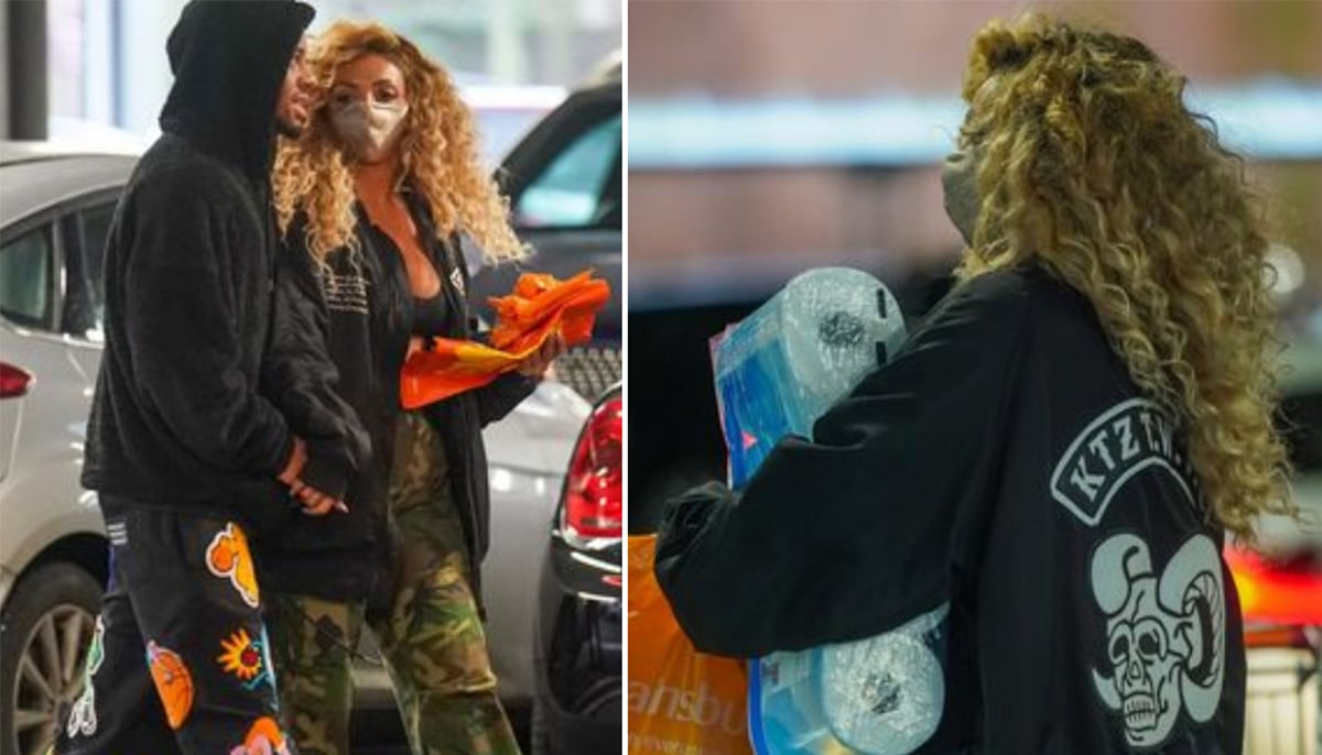 Jesy Nelson goes grocery shopping with beau Zion Foster: See