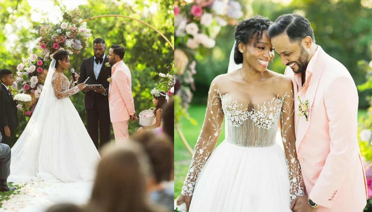 Anika Noni Rose, Jason Dirden tie knot in a secret wedding: See