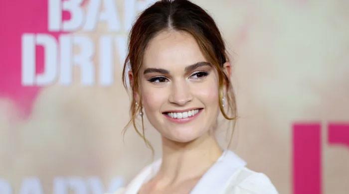 Lily James releases a single for 'What's Love Got To Do With It'