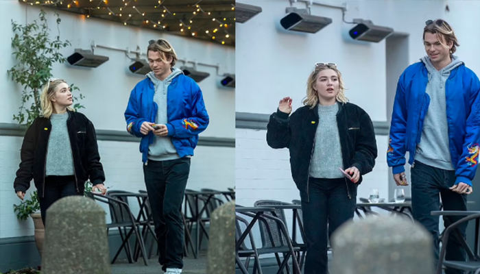 Florence Pugh enjoys lunch with beau Charlie Gooch in first public outing
