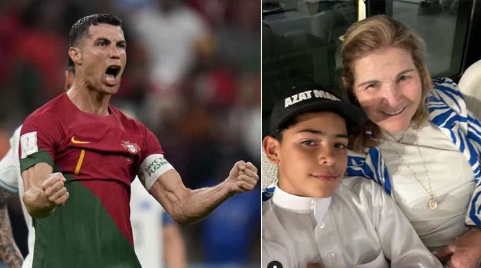 Cristiano Ronaldo's mom poses with grandson, sends internet into meltdown