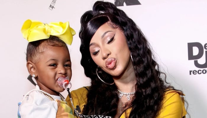 Cardi B shares adorable mirror selfie with her kids