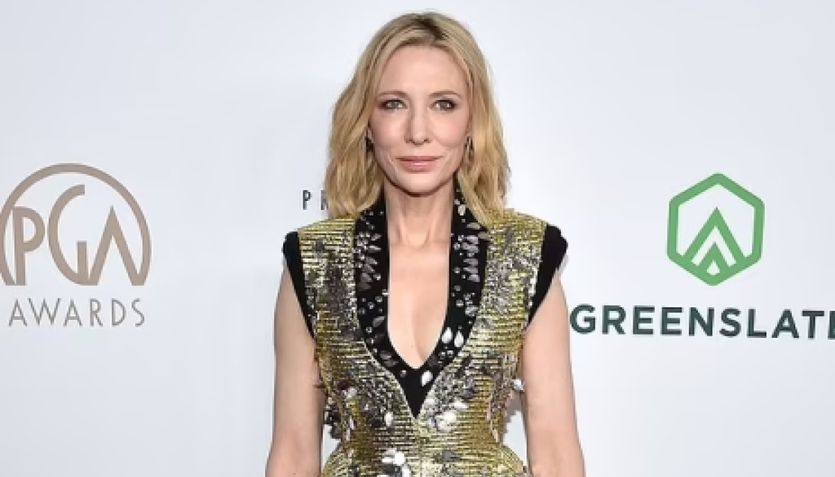 Cate Blanchett sparkles Producers Guild Awards in GOLD ensemble