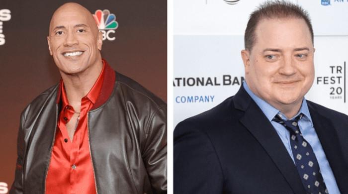 Dwayne Johnson, Brendan Fraser had a moment at Oscars 2023