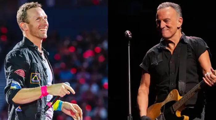 Chris Martin, 46, cuts back diet to achieve Bruce Springsteen, 73, body ...