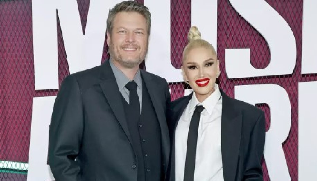 Gwen Stefani and Blake Shelton are TWINING in ‘suits’ for the 2023 CMT ...