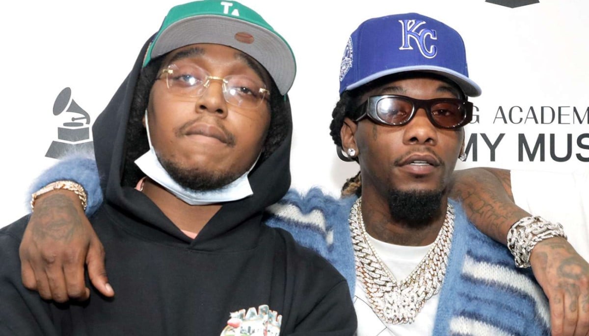 Offset HONORS Takeoff with Massive Back Tattoo