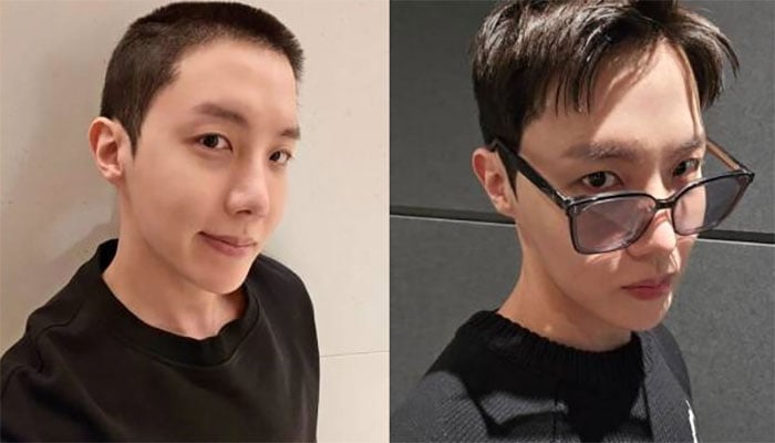 BTS' J-Hope rocks new buzz cut as he joins mandatory military service