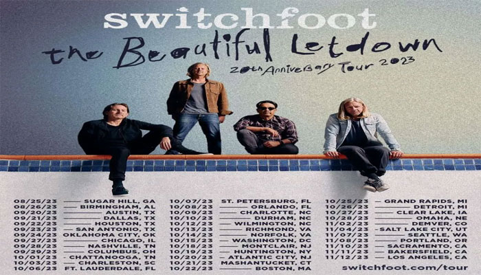 Switchfoot announces tour in wake of Beautiful Letdown 20th anniversary ...