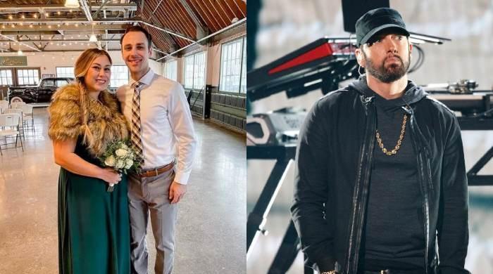 Eminem's daughter Alaina ties knot with her longtime boyfriend Matt ...
