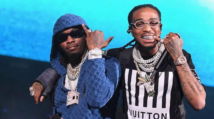 Quavo and Offset reunite for a touching takeoff tribute gathering - The ...