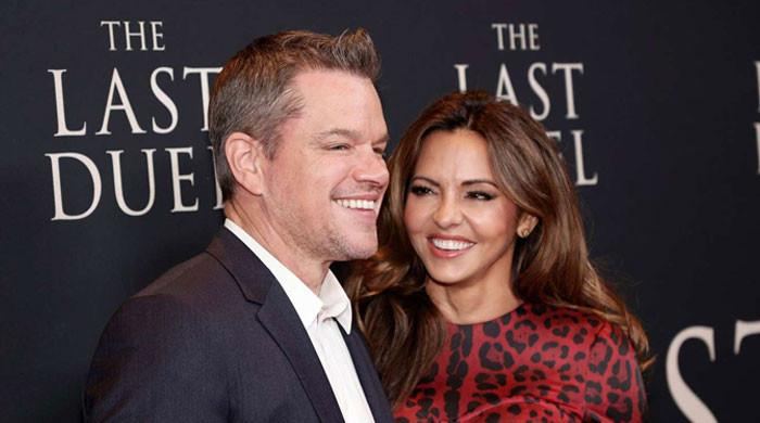 Matt Damon credits wife for 'pulling me up' after he 'fell into depression'