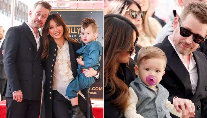 Macaulay Culkin and Brenda Song debut their kids at Walk of Fame ...