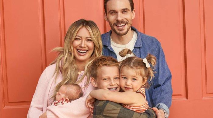 Hilary Duff announces fourth pregnancy in family's holiday card - The ...