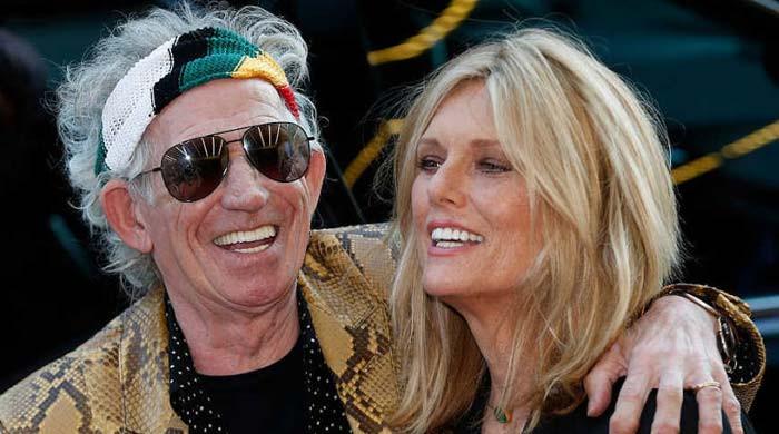 Keith Richards celebrates 40 years of marriage with wife Patti Hansen