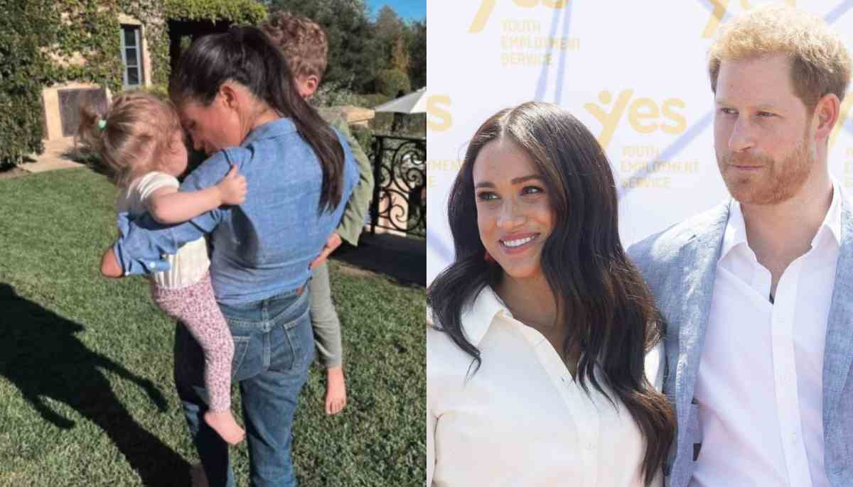 Prince Harry, Archie, Lilibet surprise Meghan Markle with handwritten ...