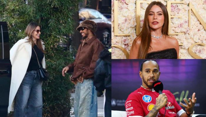 Lewis Hamilton left Sofia Vergara in a state of panic