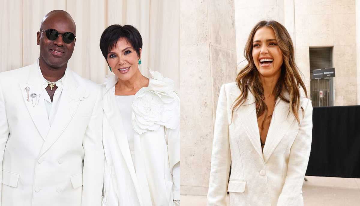 Jessica Alba seen getting cosy with Kris Jenner’s boyfriend Corey Gamble