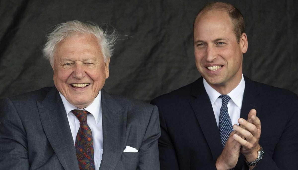 Prince William shares emotional message for Sir David Attenborough's ...