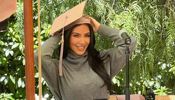 Kim Kardashian opens up about law school graduation