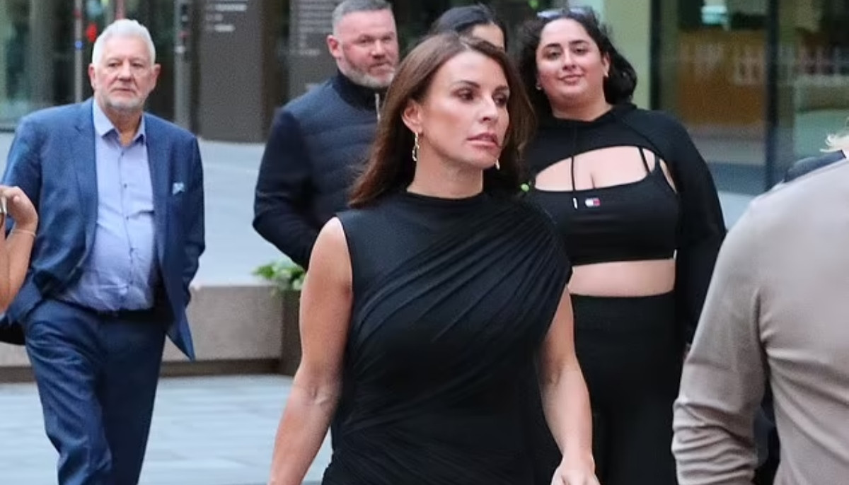 Coleen Rooney turns heads with elegant look during night out