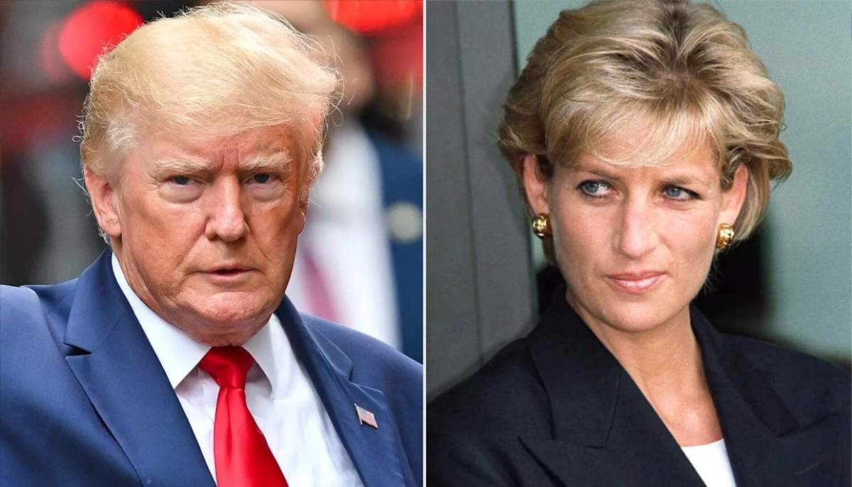 Donald Trump 'stalked' Princess Diana as she dodged his advances